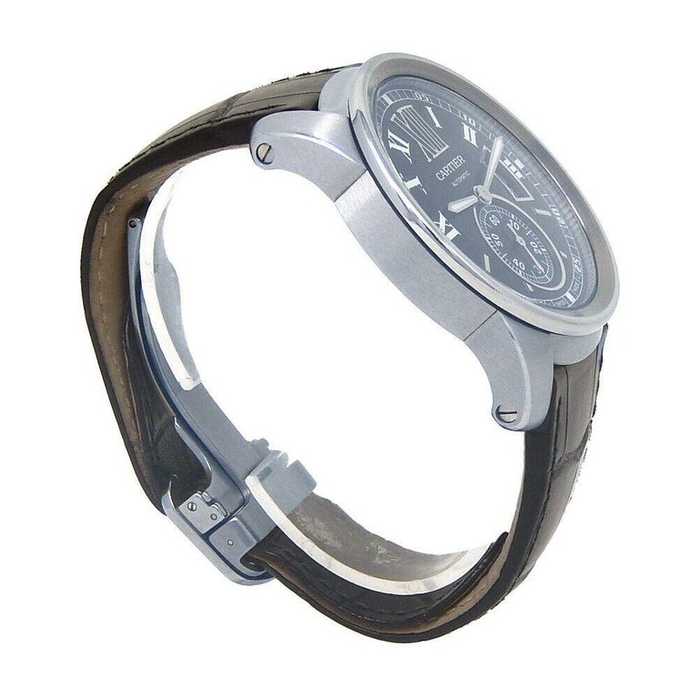 Cartier Calibre de Cartier Stainless Steel Men's Watch Automatic ...