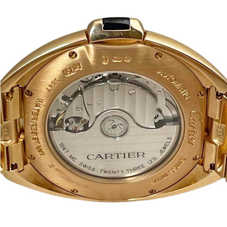 Cartier "Clé De Cartier" Rose Gold Watch Ref WGCL000 For Sale at 1stDibs