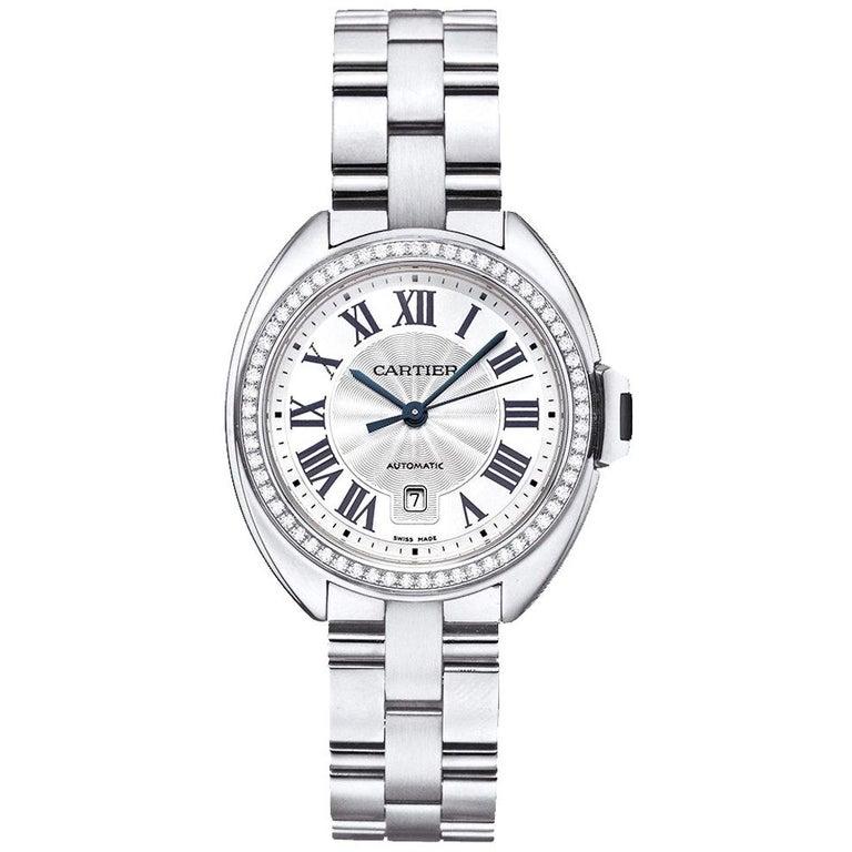 Cartier Clé White Gold and Diamond 'WJCL0002' For Sale at 1stDibs
