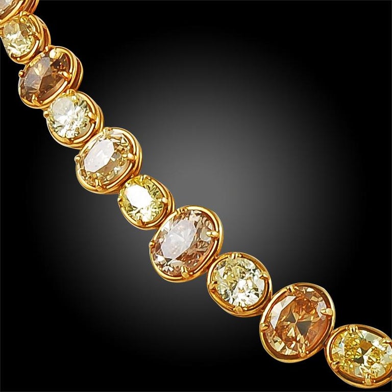 Cartier Colored Diamond Necklace For Sale at 1stDibs | colored diamond ...