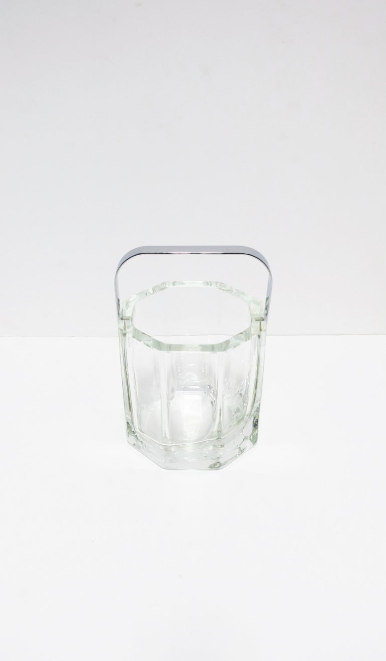 Cartier Crystal Ice Bucket For Sale at 1stDibs