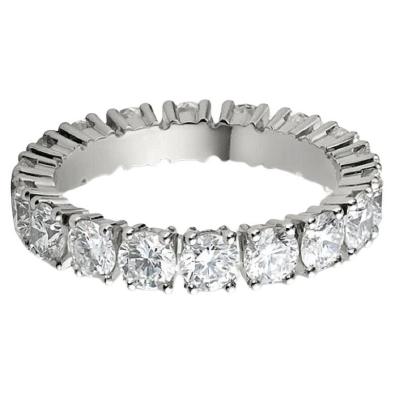 Cartier Destinée Platinum Round Diamonds French Pave Set Full Circle ...