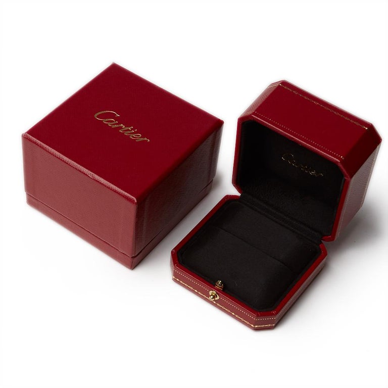 Cartier Diamond 18 Karat White Gold Diamond Crossover Paris Nouvelle ...