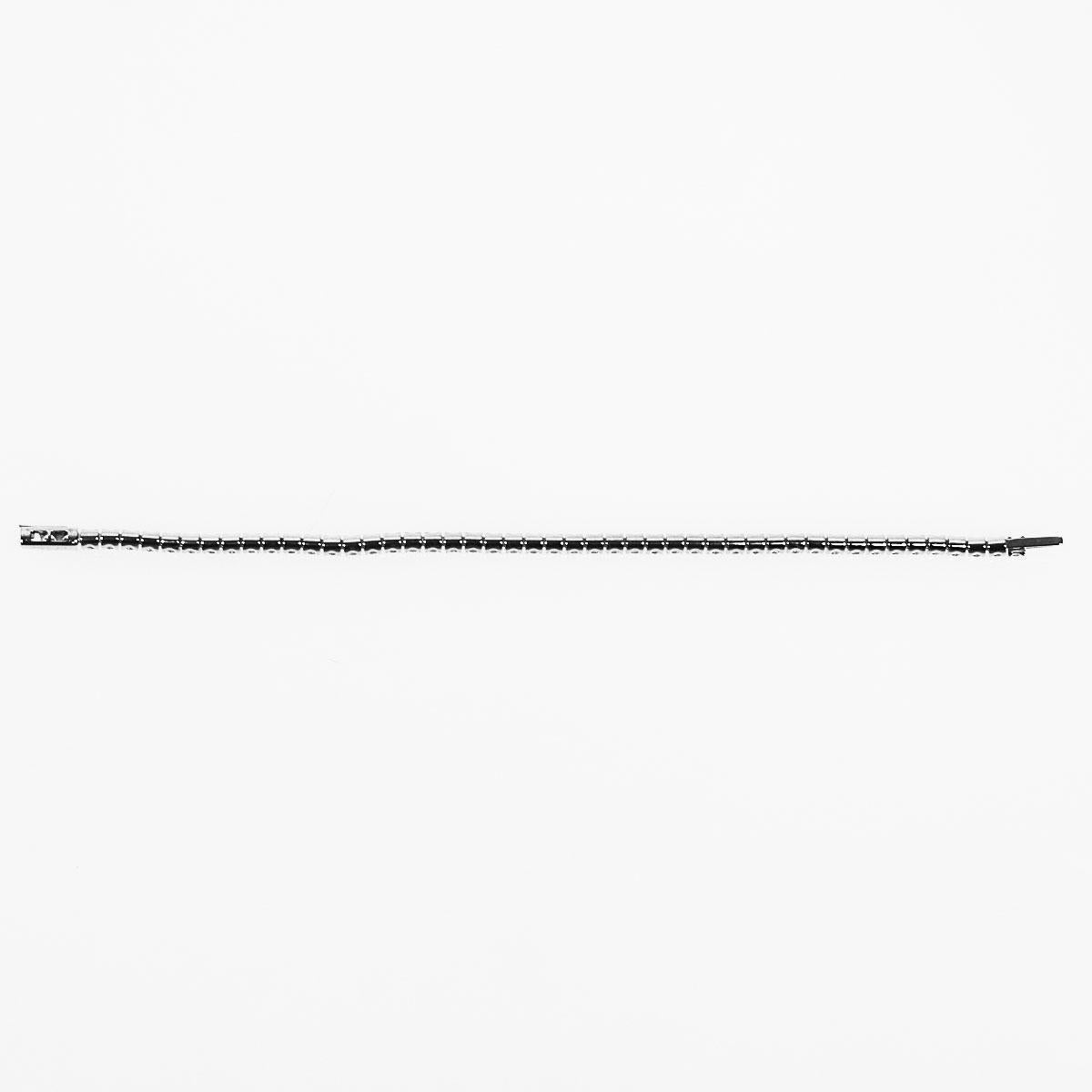 Cartier Diamond 18 Karat White Gold Essential Line Tennis Bracelet W