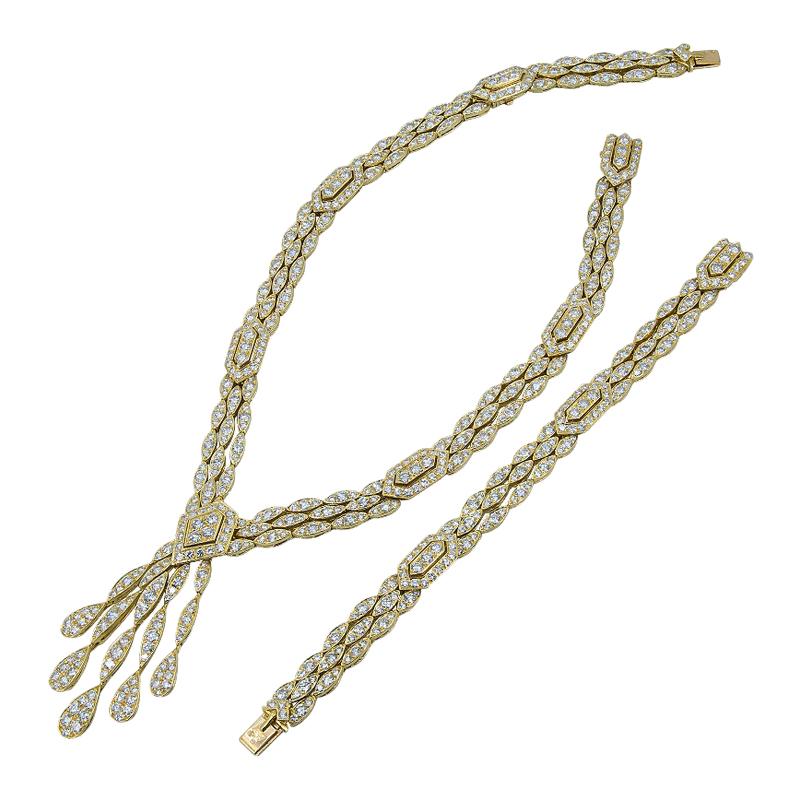 Cartier Gold and Diamond Heart Necklace at 1stDibs | cartier heart ...