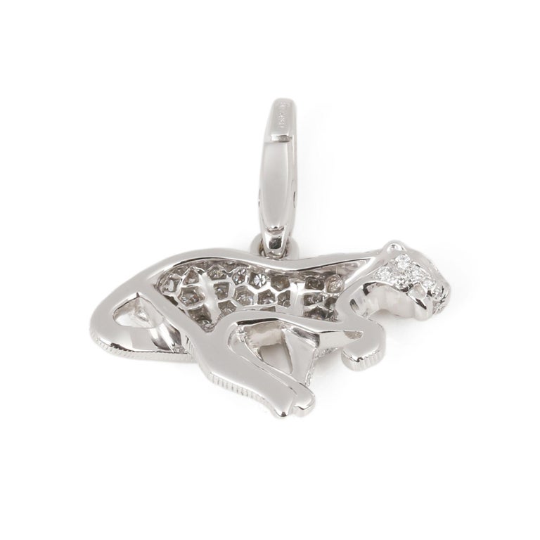 Cartier Diamond Panther Charm at 1stDibs