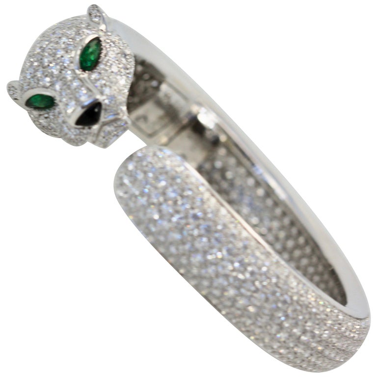 Cartier Diamond Panthere Bracelet 15.74 Carat at 1stDibs | cartier ...
