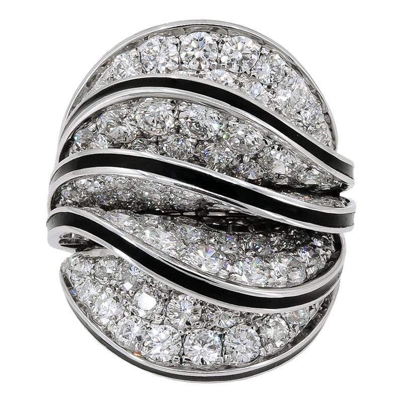 Cartier Diamond Flexible Movable Ring at 1stDibs | carlier 750