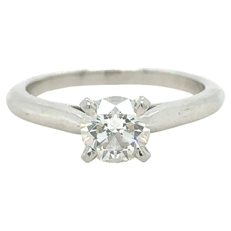 Cartier Diamond Ring 0.90ct For Sale at 1stDibs