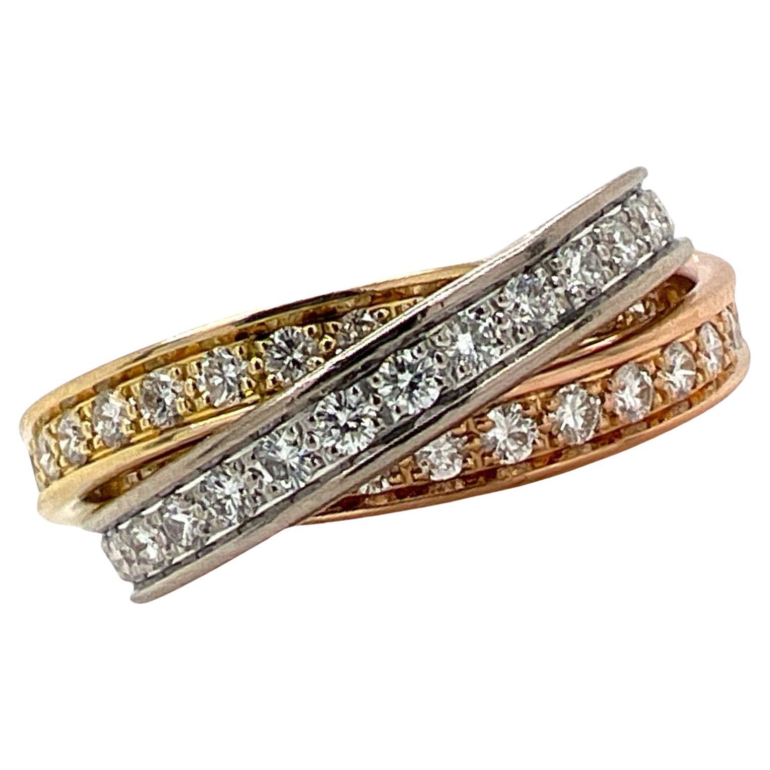 Cartier Trinity Ring at 1stDibs
