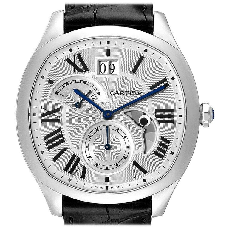 Cartier Drive Retrograde Chronograph Steel Men’s Watch WSNM0005 For ...
