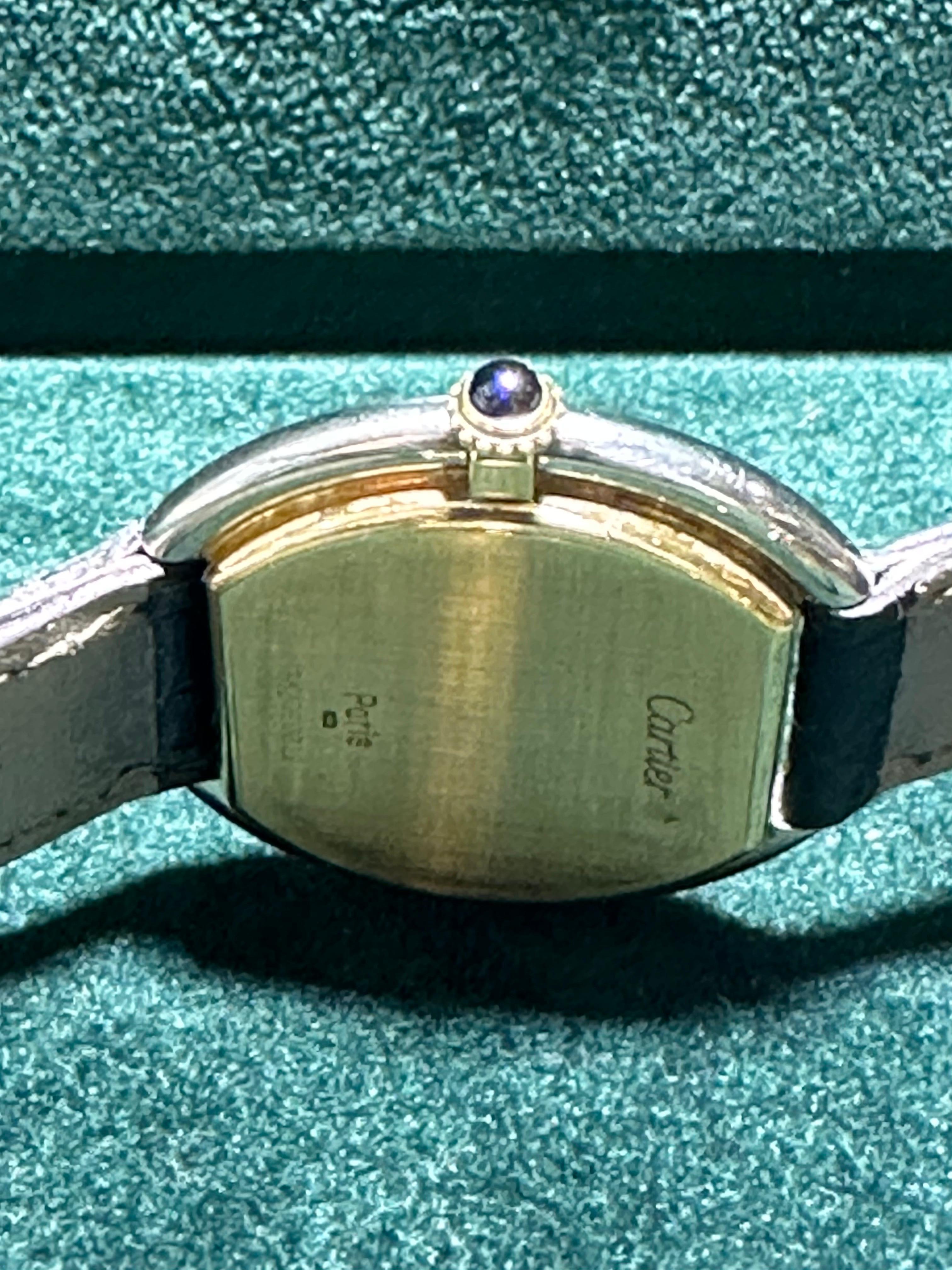 Cartier Ellipse GM Paris Dial For Sale at 1stDibs
