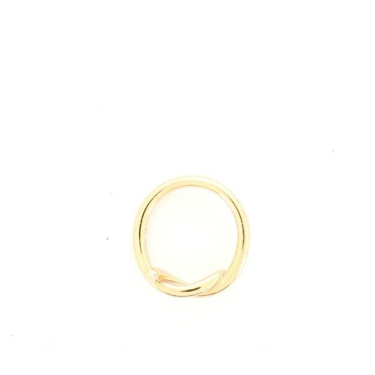 Cartier Entrelaces Band Ring 18 Karat Yellow Gold 4 - 47 at 1stDibs
