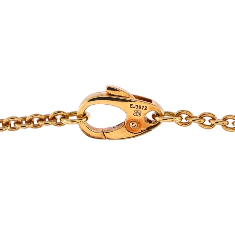 Cartier Five Baby Trinity Station Necklace 18k Tricolor Gold For Sale ...