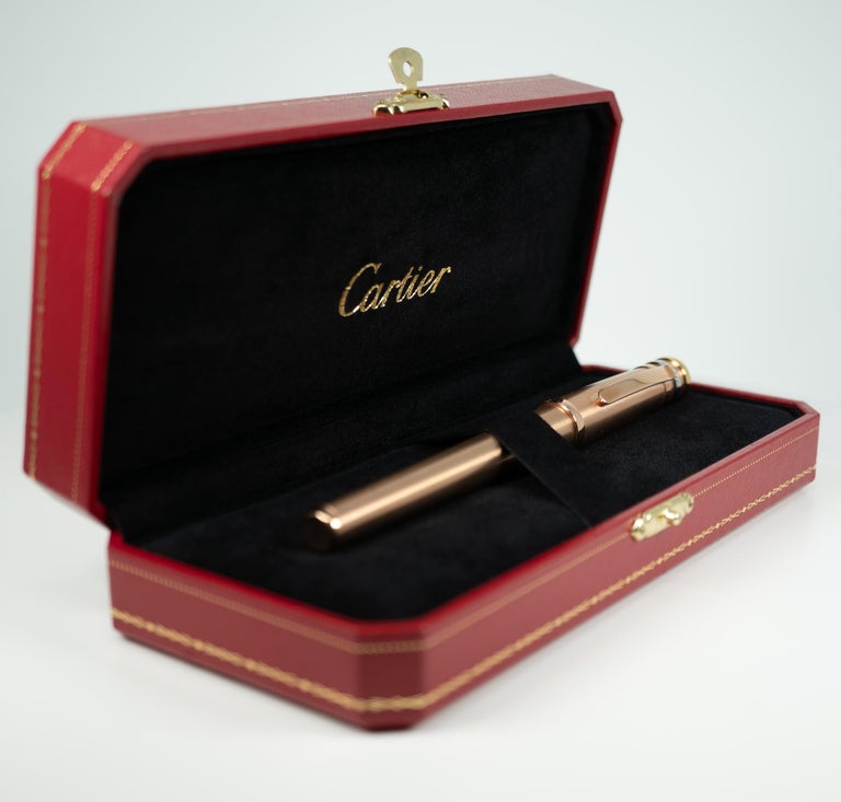 Cartier Fountain Pen For Sale at 1stDibs