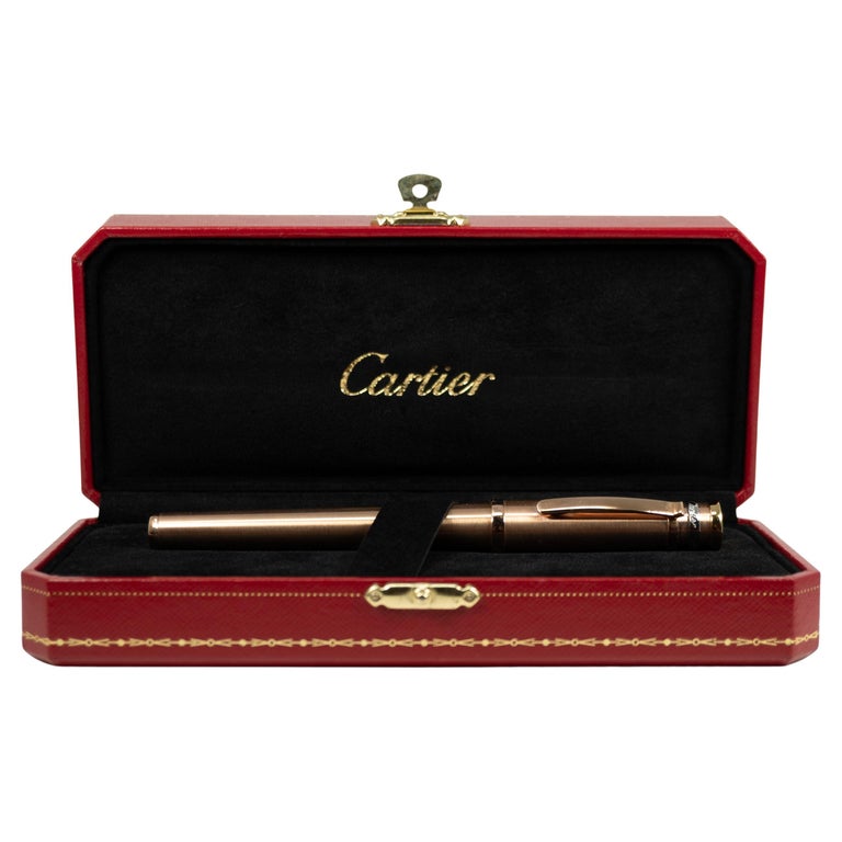 Cartier Fountain Pen For Sale at 1stDibs