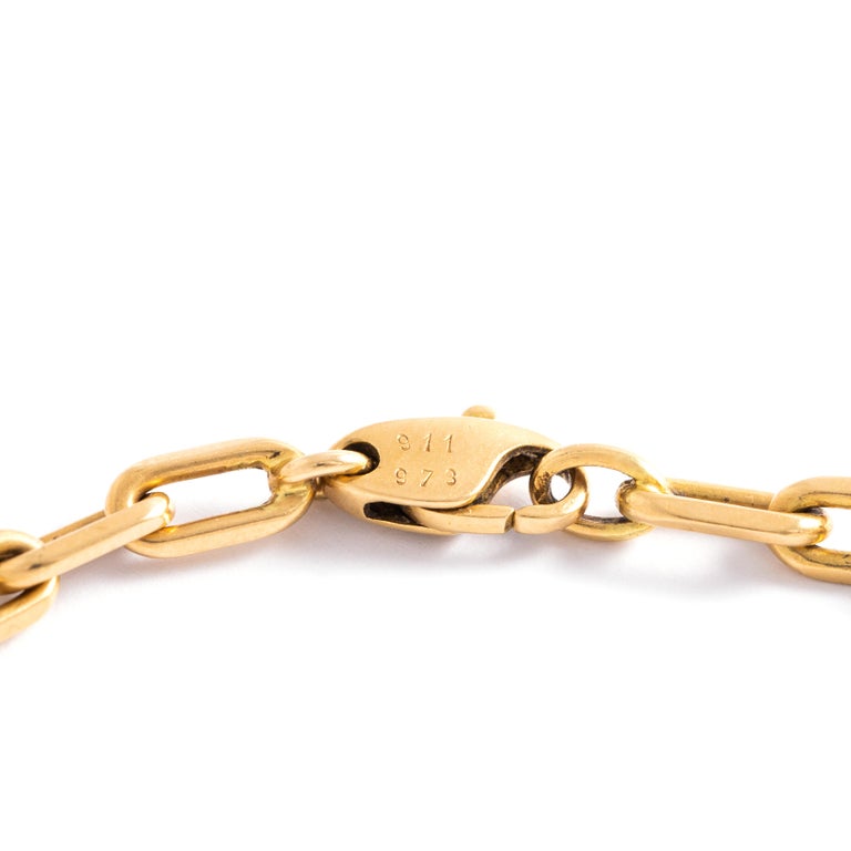 Cartier Gold 18K Chain Necklace at 1stDibs