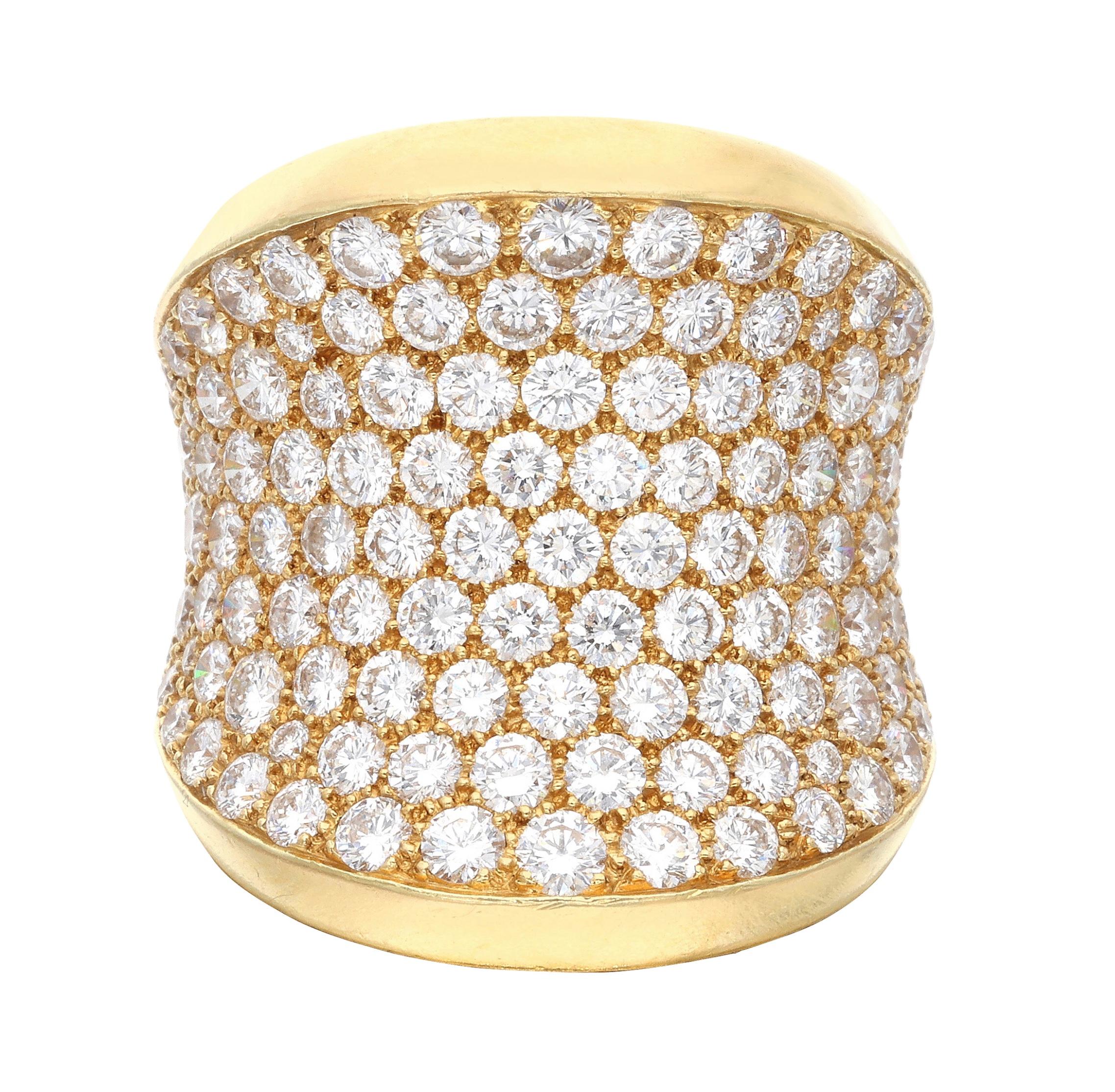 Cartier Gold and Enamel Cigar Ring at 1stDibs | enamel cigar band ring ...