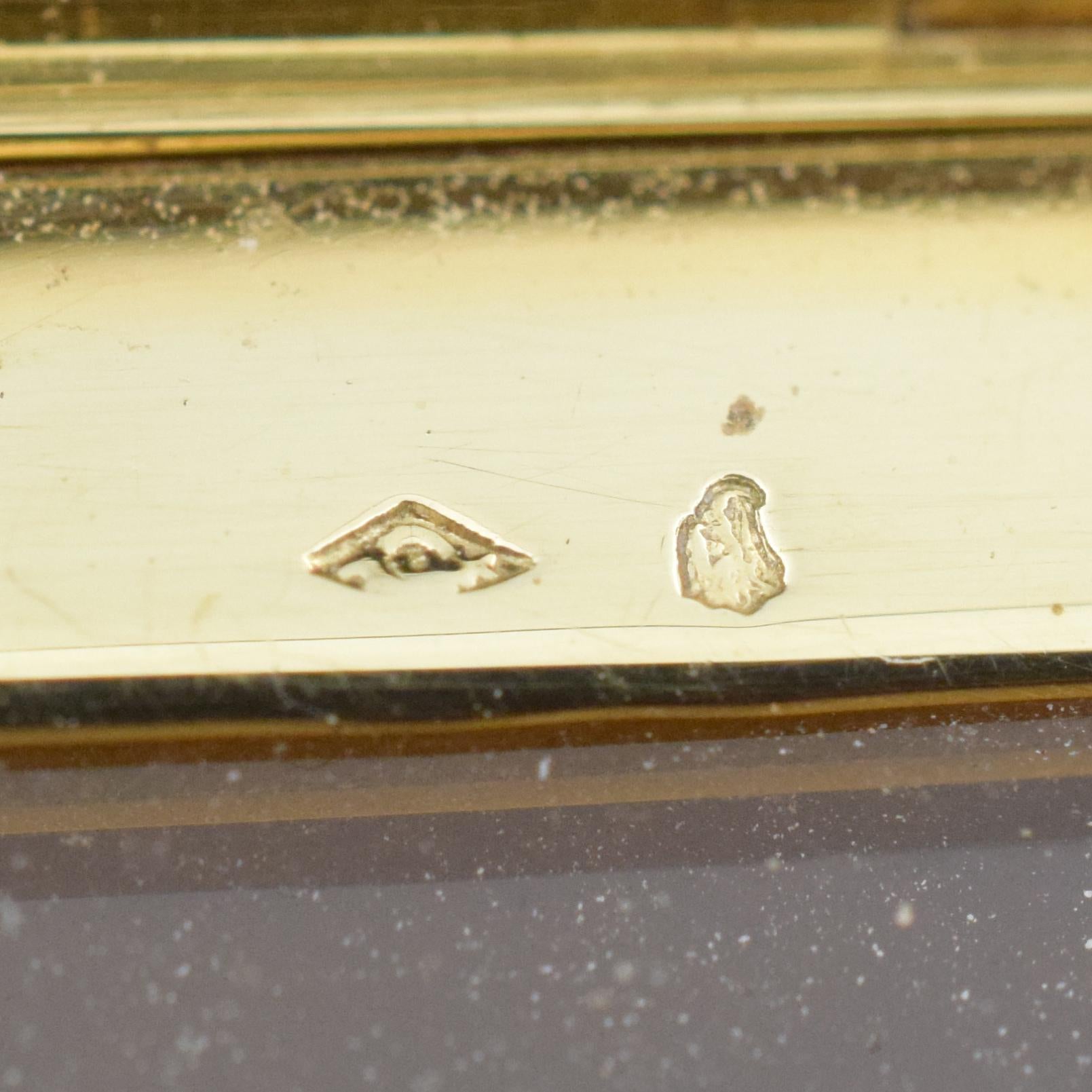 Cartier Gold and Diamond Vanity Case at 1stDibs