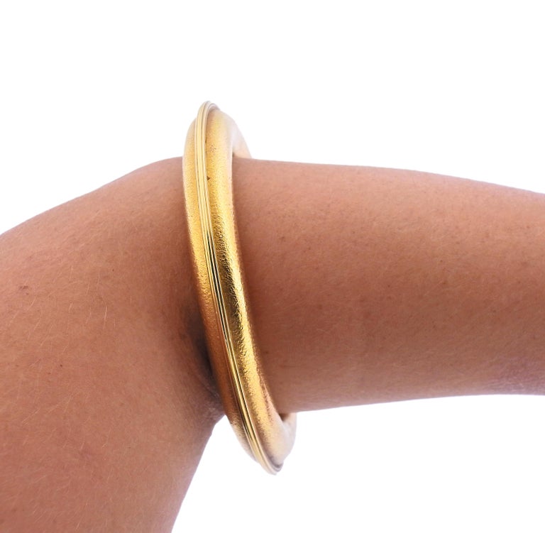 Cartier Gold Arm Cuff Bracelet at 1stDibs | gold arm bracelet, cartier ...