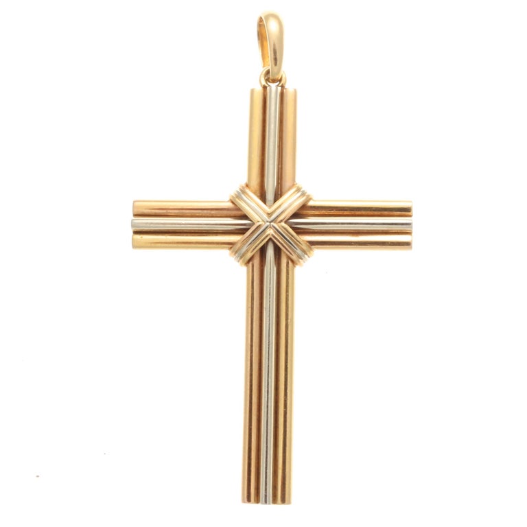 Cartier Gold Cross at 1stDibs | cartier cross, cartier gold cross ...
