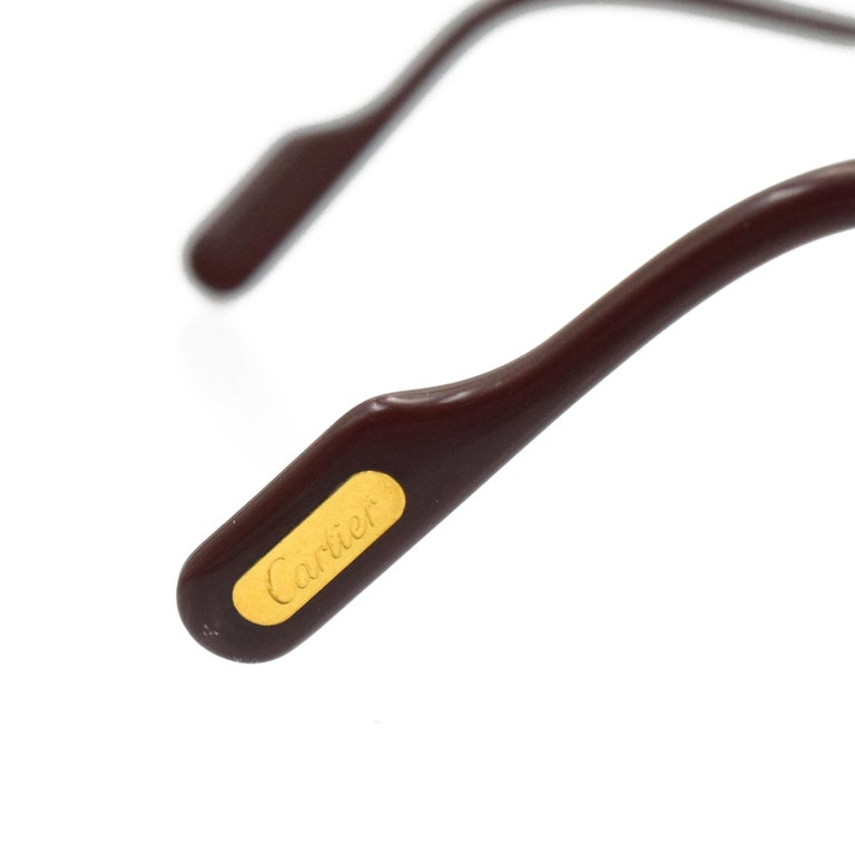 Cartier Gold, Diamond and Sapphire Eyeglasses, France at 1stDibs ...