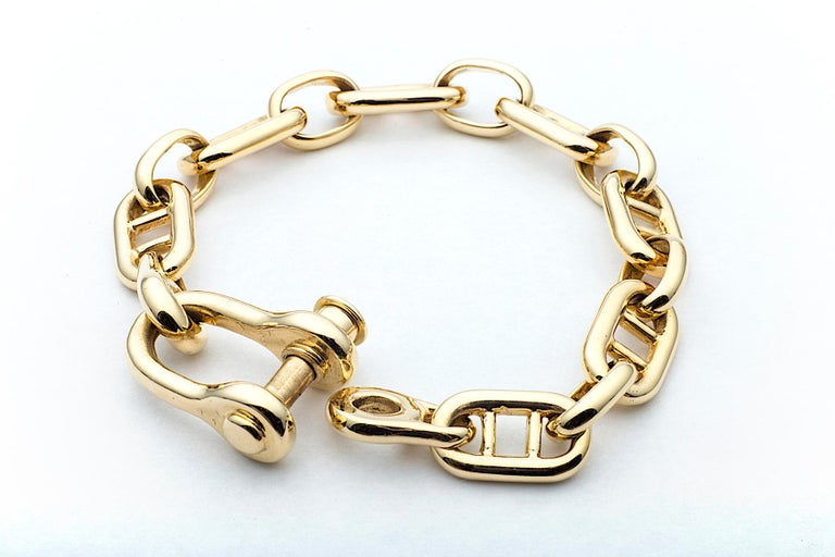 Cartier Gold Nautical Link Bracelet, circa 1975 at 1stDibs