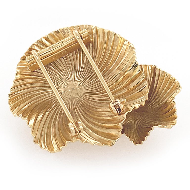 Cartier Gold Pin For Sale at 1stDibs
