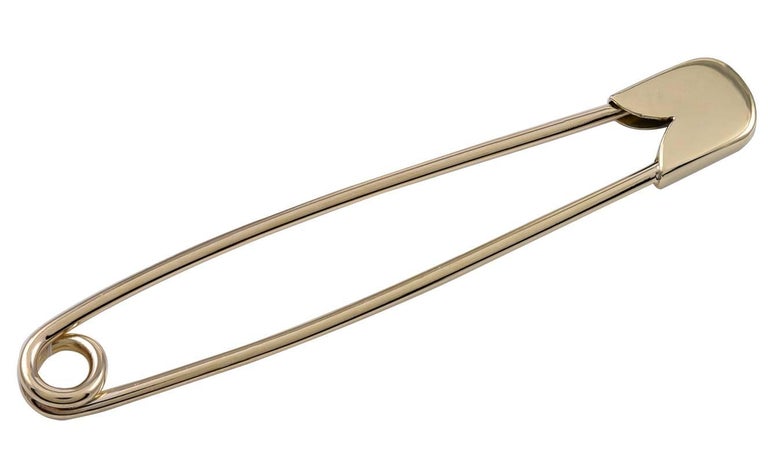Cartier Gold Safety Pin at 1stDibs | cartier safety pin, safety pin ...
