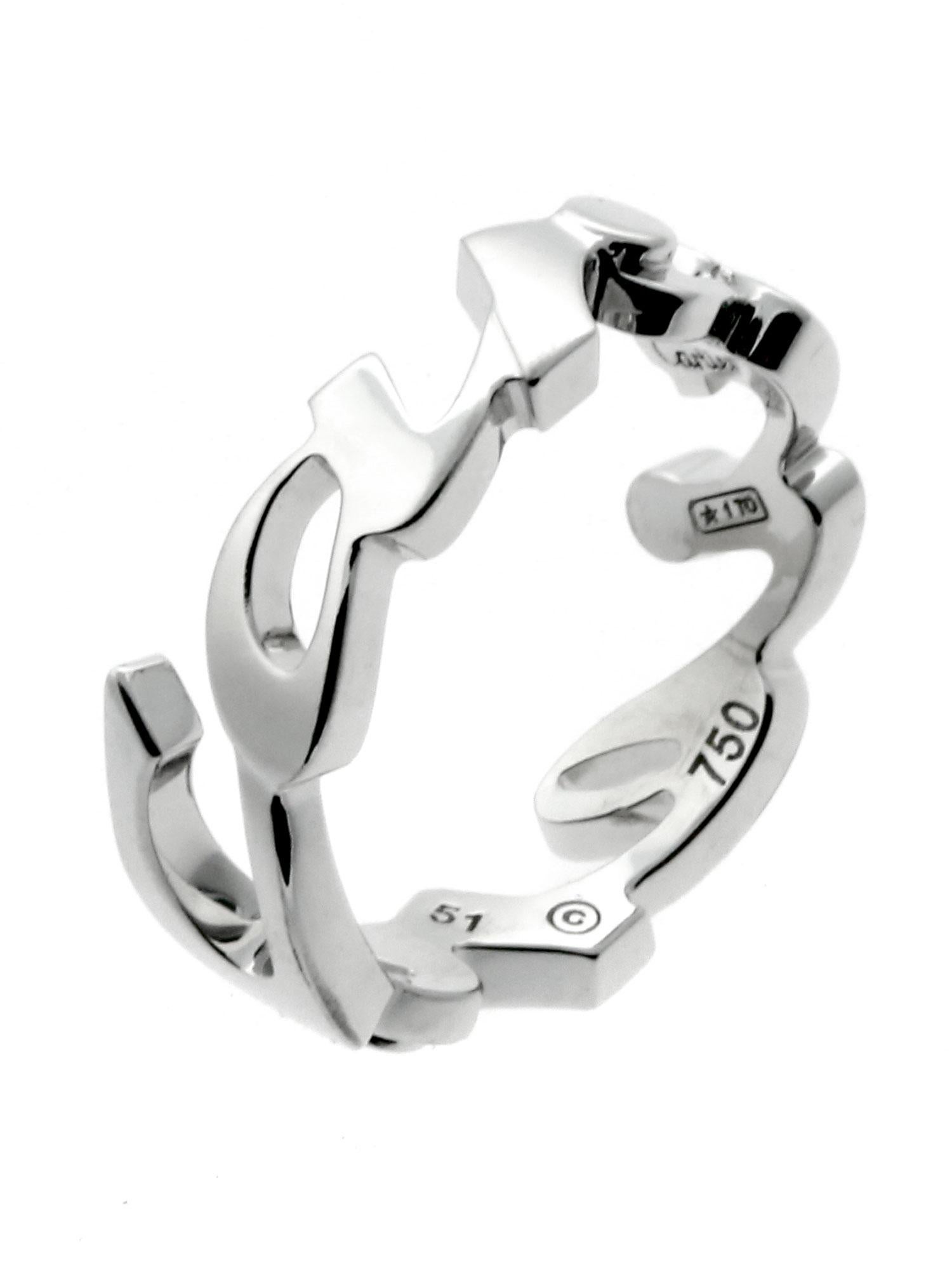 Cartier Gold Signature Ring at 1stDibs | cartier signature ring, gold ...