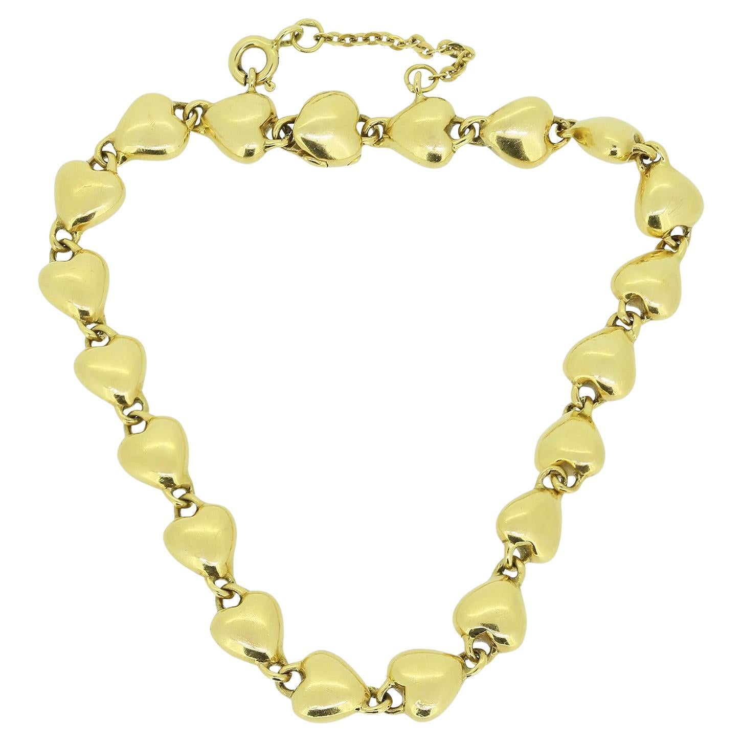 Cartier Heart Bracelet For Sale at 1stDibs