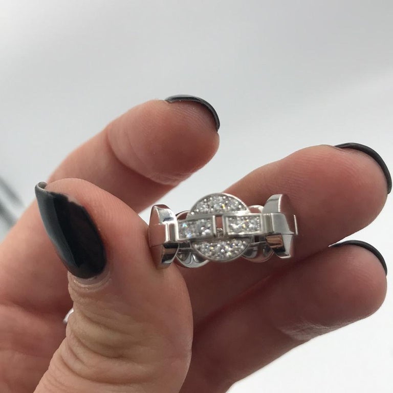 Cartier Himalia 18 Karat White Gold Diamonds Ring at 1stDibs | cartier ...