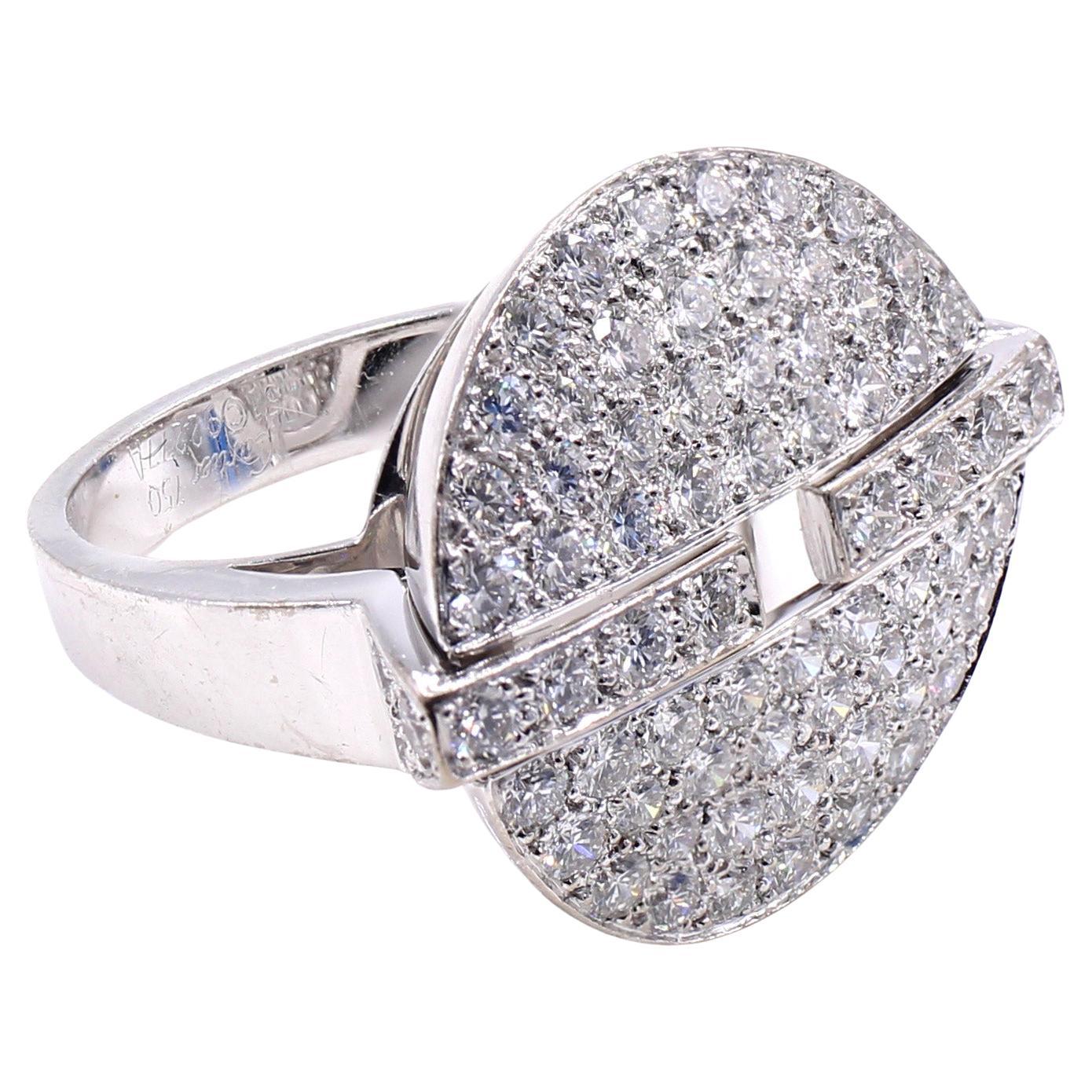 Cartier Himalia Diamond Ring For Sale at 1stDibs | cartier himalia ring