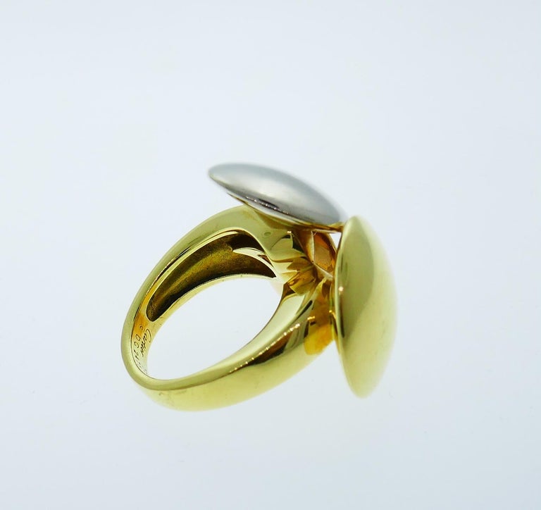 Cartier Honeymoon Collection Tri-Color Gold Ring at 1stDibs | cartier ...