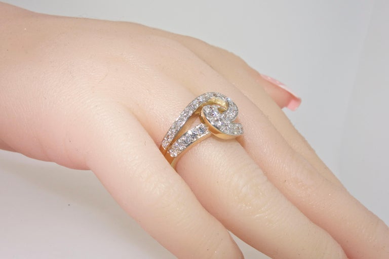 Cartier "Infinity" Diamond Ring, circa 1950 at 1stDibs | cartier ...