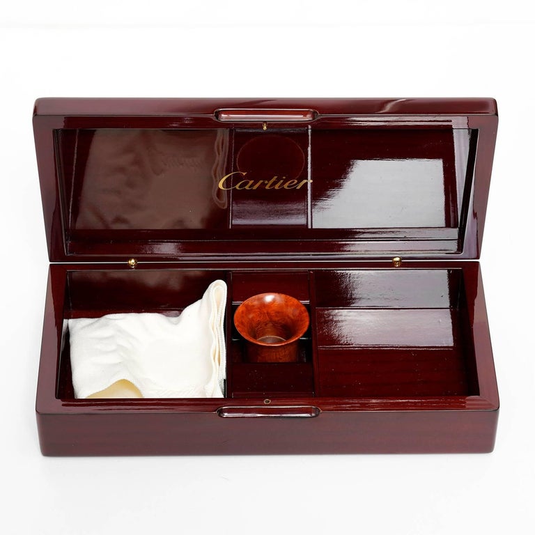 Cartier Jewelry and Watch Wooded Box at 1stDibs | wooded watch