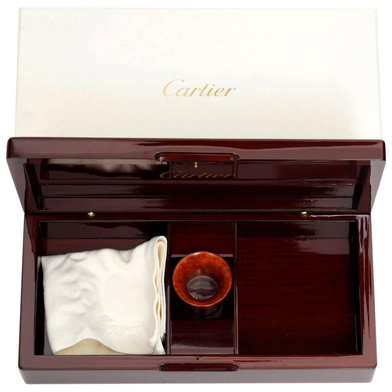 Cartier Jewelry and Watch Wooded Box at 1stDibs | wooded watch