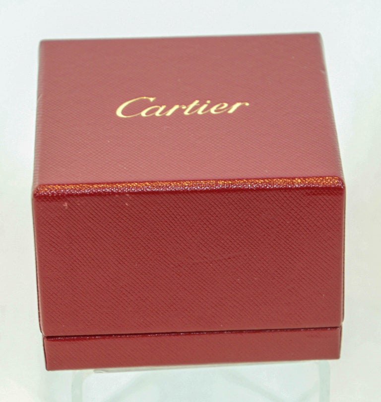 cartier ring box authentic