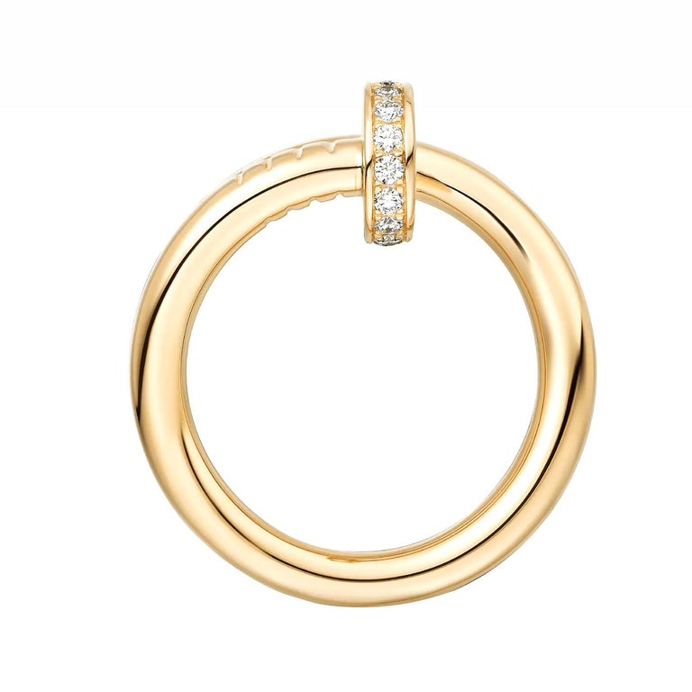Cartier Juste Un Clou 013ct 22 Brilliant Cut Diamond 18k Yellow Gold