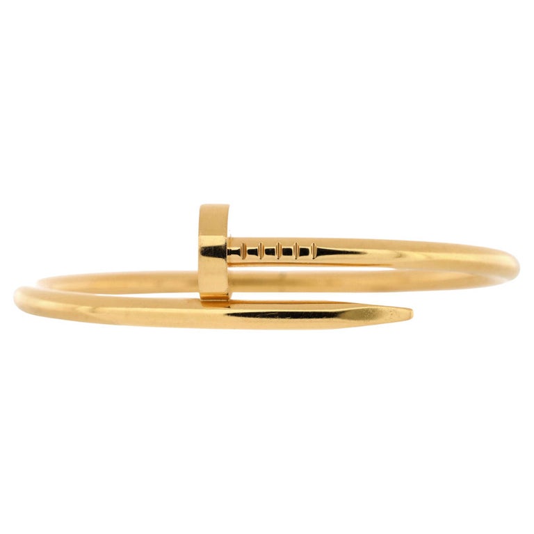 Cartier Juste un Clou Bracelet 18K Yellow Gold Classic For Sale at 1stDibs