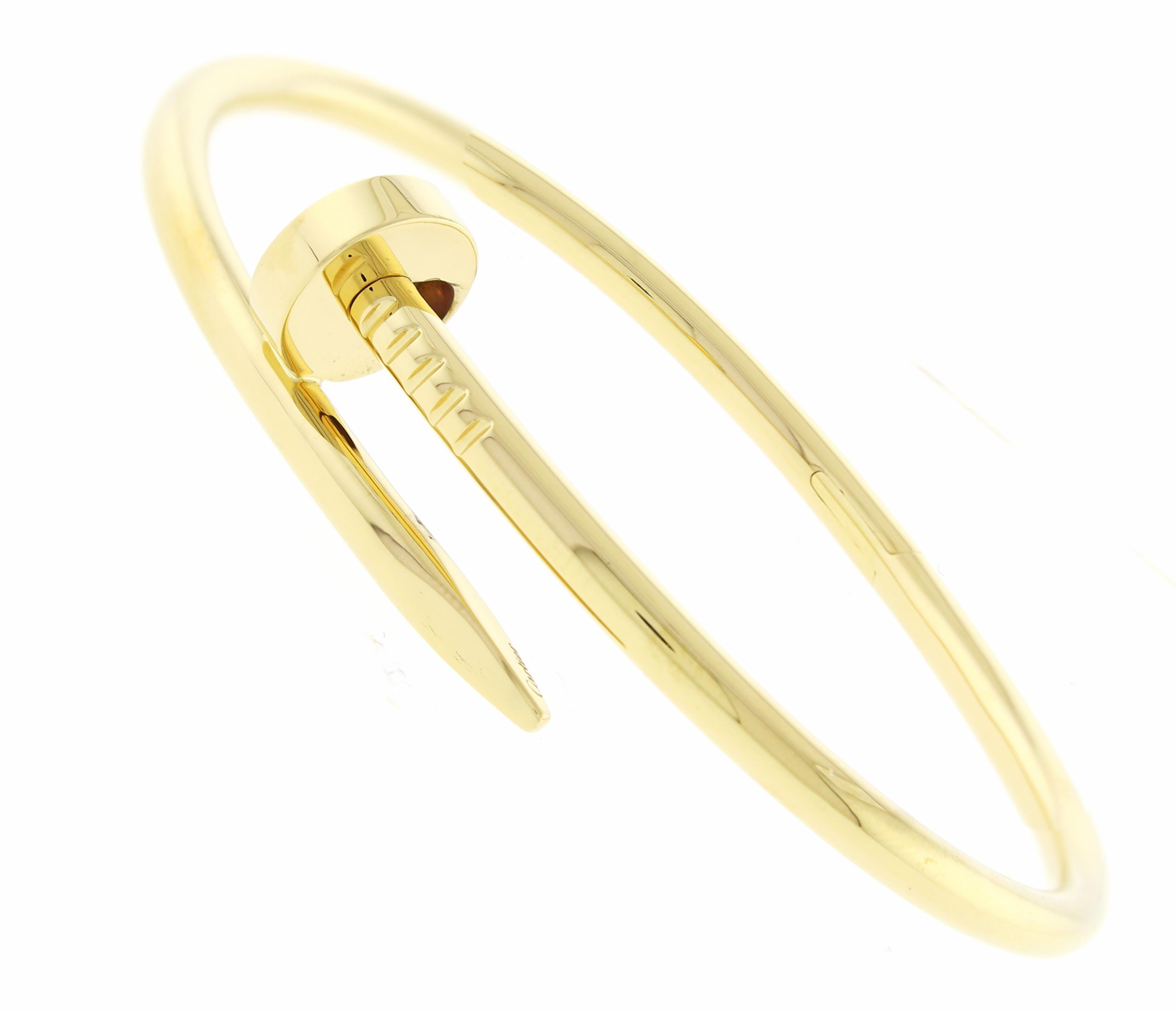 Cartier Juste Un Clou Nail Bracelet at 1stDibs | cartier nail bracelet ...