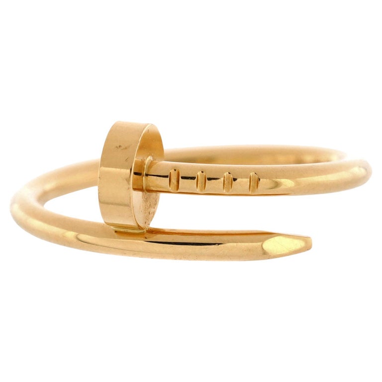 Cartier, bague Juste un Clou en or jaune 18 carats, petite taille En ...