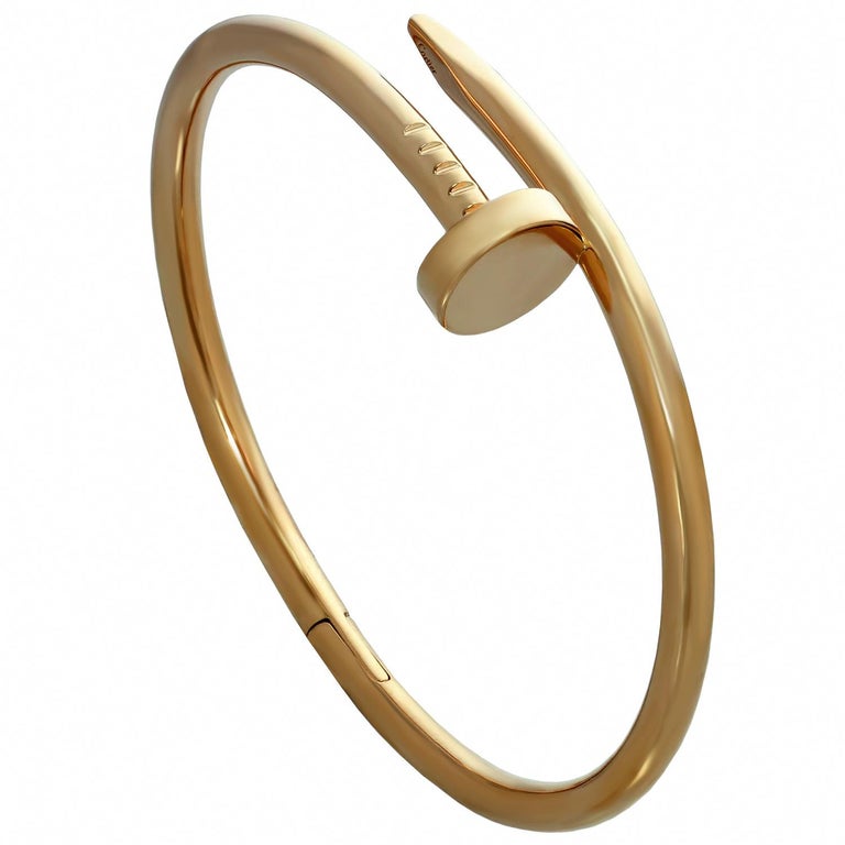 Cartier Juste Un Clou Rose Gold Bangle Bracelet For Sale at 1stDibs ... Cartier Juste Un Clou Rose Gold Bangle Bracelet For Sale at 1stDibs ...