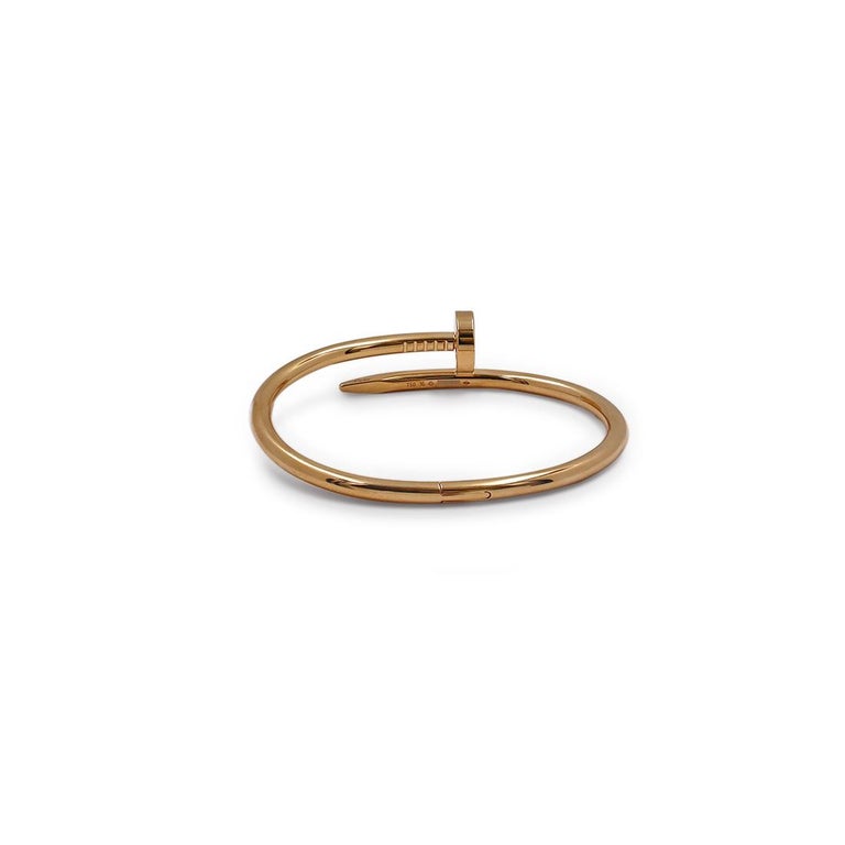 Cartier Juste un Clou Yellow Gold Bracelet, Classic Model at 1stDibs | juste un clou bracelet ...