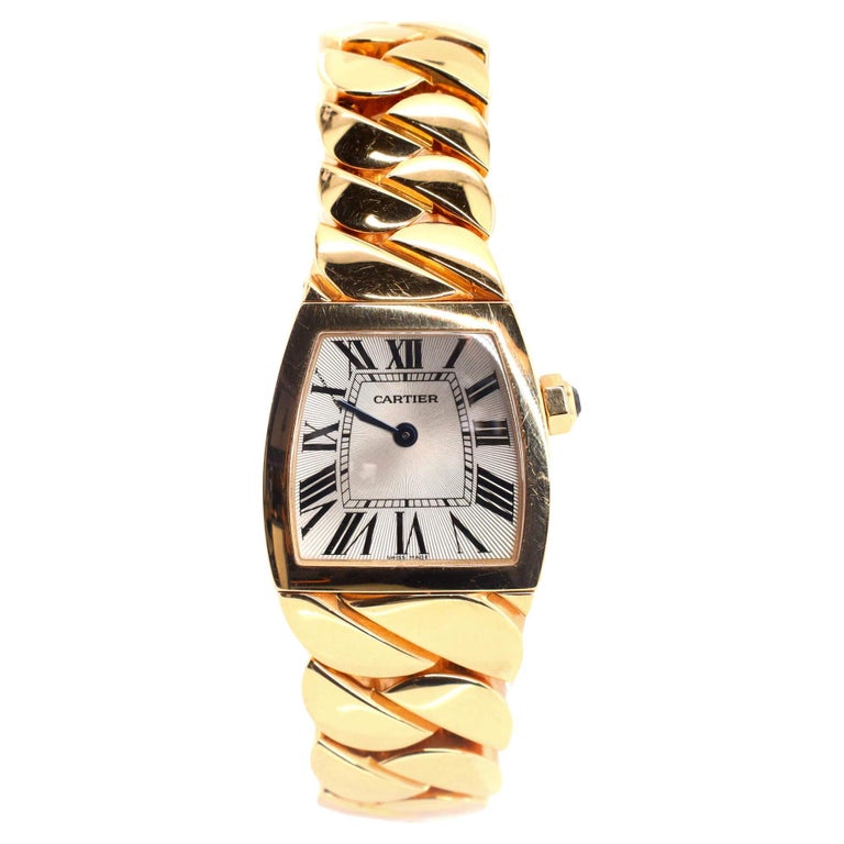 Cartier La Dona de Cartier Quartz Watch Rose Gold 22 For Sale at 1stDibs