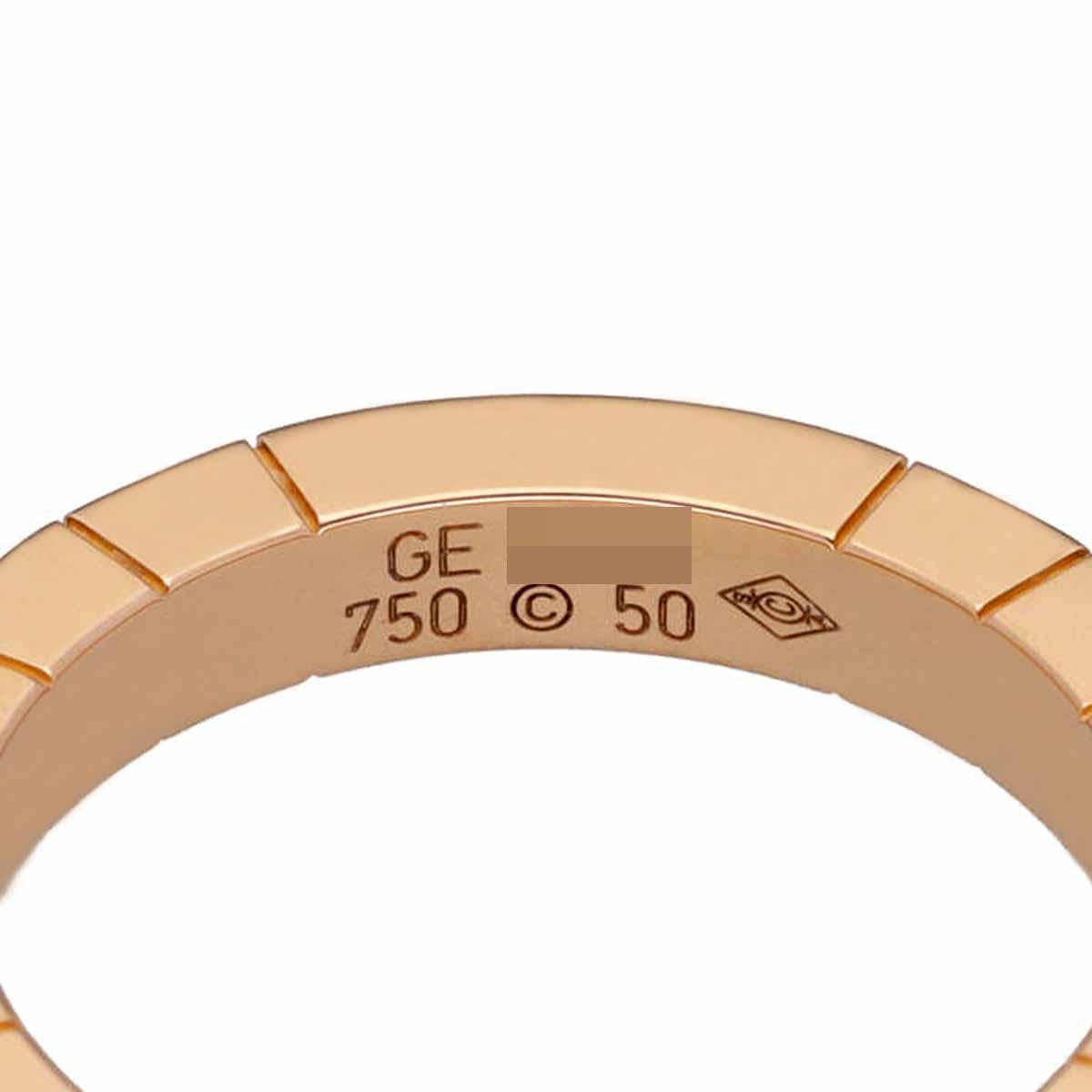 Cartier Lanier Ring 18 Karat Pink Gold US 5 1/4 For Sale at 1stDibs