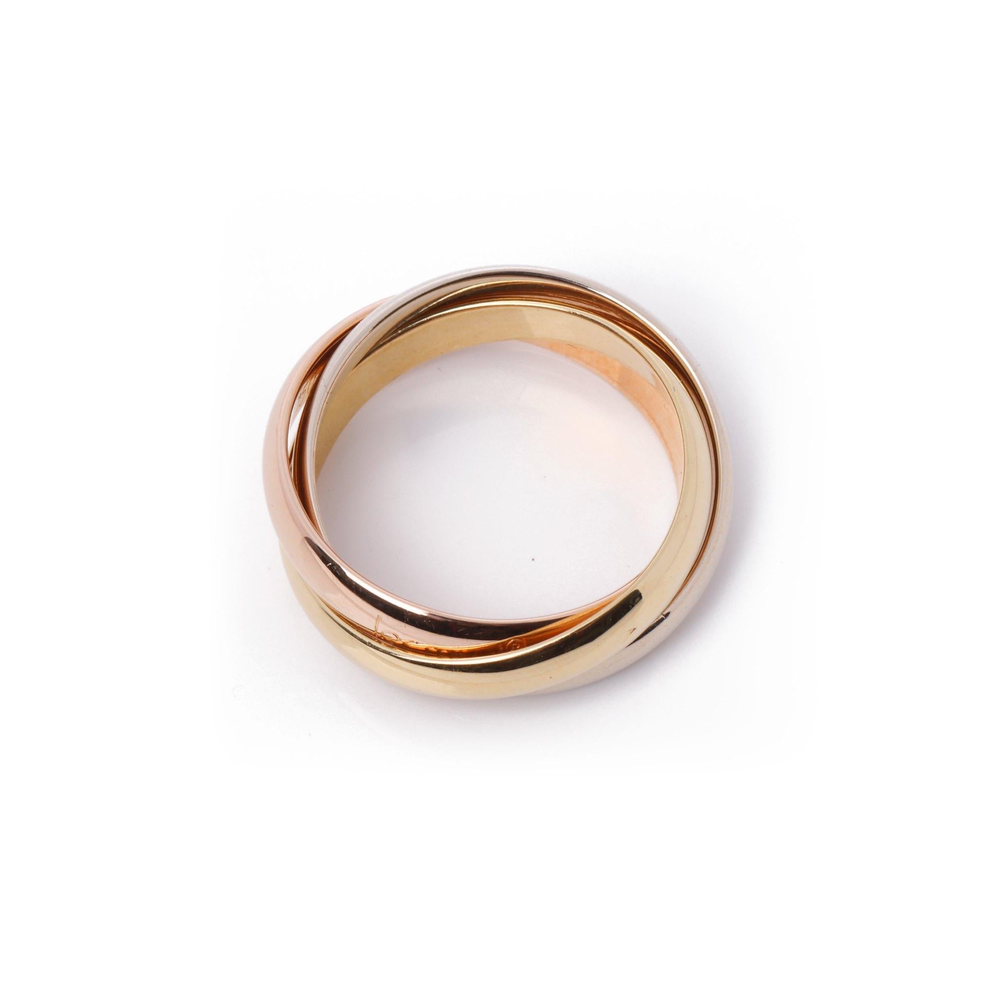 Cartier Les Must de Cartier Trinity Ring For Sale at 1stDibs | cartier ...