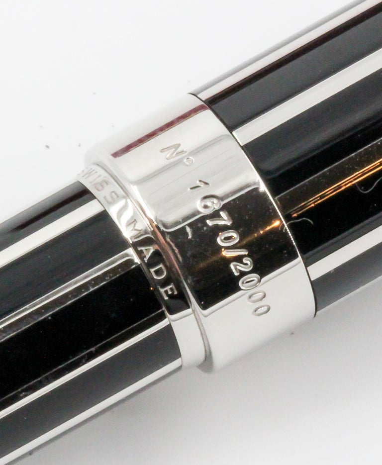 Cartier Limited Edition Fountain Pen Watch at 1stDibs | cartier clock ...