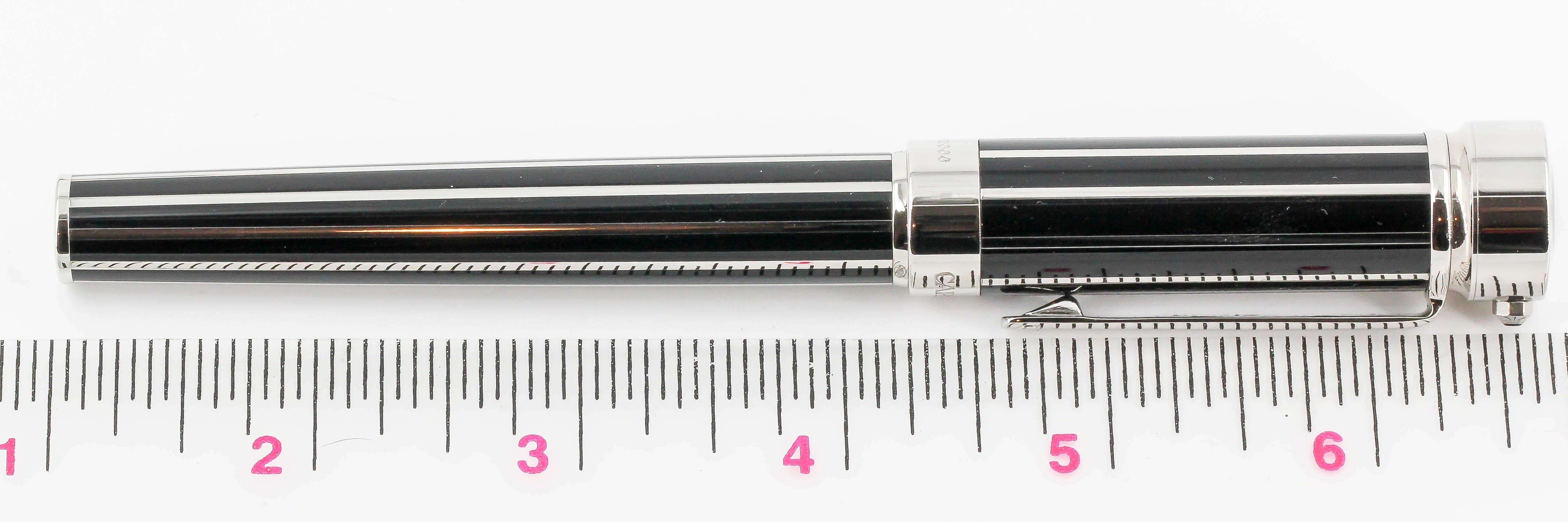 Cartier Limited Edition Fountain Pen Watch For Sale at 1stDibs