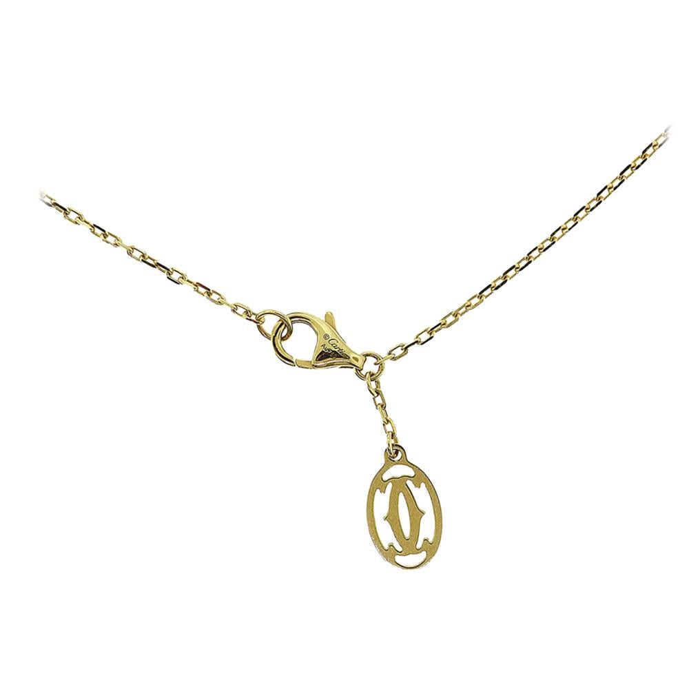 Cartier Links and Chain 18 Karat Yellow Gold Necklace at 1stDibs